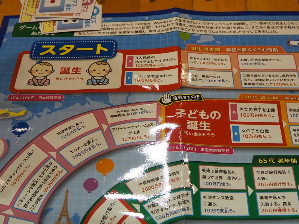 金融リテラシー学習 ぎふしん・第一フロンティア生命｜坂祝中学校公式ホームページ